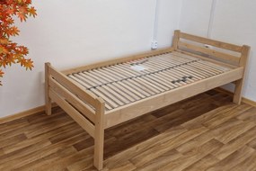 Postel z bukového masivu 90x200cm