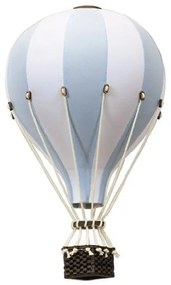 Super balloon Dekorační horkovzdušný balón – modrá - S-28cm x 16cm