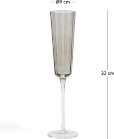 Sklenička na sekt 180 ml Clarien – Kave Home