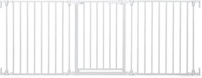 Costway 3 TLG. Baby gate with double locking a two-sided swivel mechanism safety