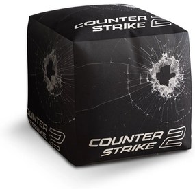 Sablio Taburet Cube Counster Strike 2 Průstřel: 40x40x40 cm