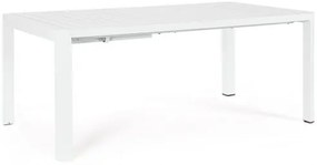 BIZZOTTO Rozkládací zahradní stůl KIPLIN 180/240x100 cm bílý 0663468