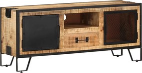 vidaXL TV stolek 110 x 31 x 46 cm hrubé mangovníkové dřevo [328284]