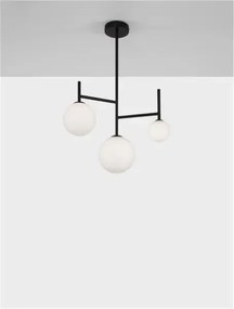 Designové stropní svítidlo Licato 49 černé