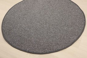 Timzo, Kusový koberec Neapol 4719 kruh, 100x100 (průměr) kruh, hnědá, chodba / předsíň