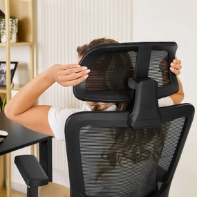 Ergonomické křeslo Piozano – Černé