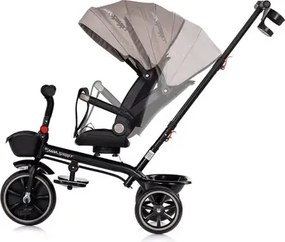 CHIPOLINO Tříkolka se stříškou Max Sport 2v1 Latte