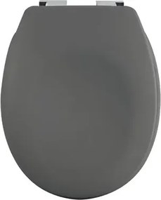 Spirella NEELA WC prkénko matné šedé / soft-close / duroplast