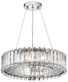 Kichler KL-CRYSTAL-SKYE8 - LED Koupelnový lustr CRYSTAL SKYE 8xG9/3W/230V IP44