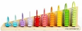 Bigjigs Toys Duhové počítadlo / od 3 let
