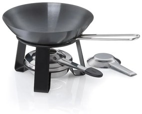 KELA Wok mini Joy ocel černý 15,0cm 18,0cm 0,35 KL-10059