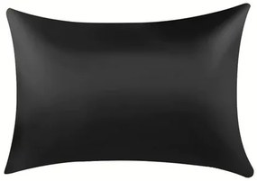 Saténový potah na polštář - 50x74 cm, více barev Barva: Černá
