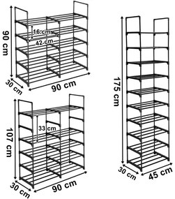 Botník ARON černý