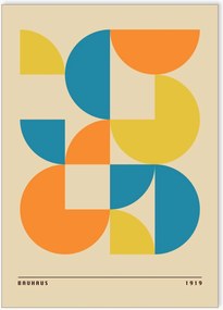 Plakát Bauhaus Abstract