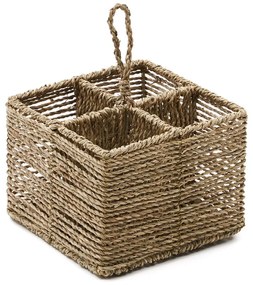 Stojan na kuchyňské náčiní z mořské trávy Tossa – Kave Home