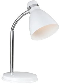 NORDLUX Kovová stolní lampička CYCLONE, 1xE14, 15W, bílá 73065001