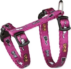 TRIXIE Postroj s vodítkem pro koťata a malé kočky 21-34 cm / Postroj s