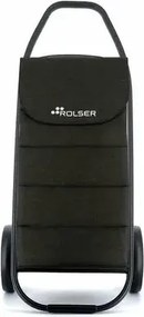 Rolser Com Tweed Polar 8 Black Tube taška na kolečkách, černá
