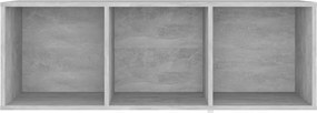TV skříňky 2 ks betonově šedé 107 x 35 x 37 cm dřevotříska 3079938