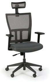 Kancelářská židle AT, šedá