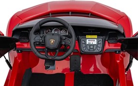 Elektrické autíčko Lamborghini Revuelto XL STRONG červené