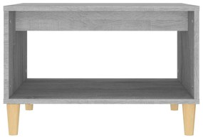 Konferenční stolek šedý sonoma 60x50x40 cm kompozitní dřevo - Default Title