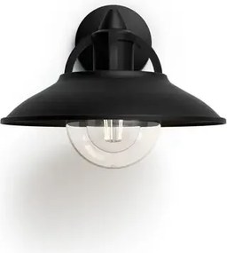 Philips Cormorant 1x42W černá / Venkovní nástěnné svítidlo / E27 / IP4
