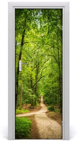 Fototapeta na dveře samolepící stezka v lese 95x205 cm