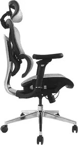 Equip Ergonomická kancelářská židle šedá / Kancelářská židle / síťový