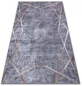 Kusový koberec Alchie šedý 80x150cm