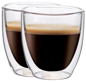 MAXXO SKLENICE ESPRESSO 80 ML Dvojité TERMO borosilikátové sklo