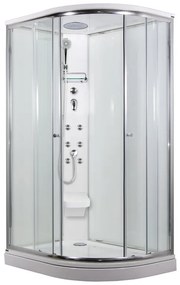 Arttec - Masážní sprchový box SIRIUS model 5 čirý levý