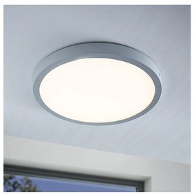 Eglo Eglo 97263 - LED Stropní svítidlo FUEVA 1 1xLED/25W/230V stříbrná kulatý 2500 lm EG97263