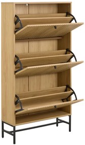 Výklopný botník ALBANY 71,6 cm dub přírodní