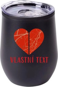 Personalizovaný termohrnek "BOWL" - Dvě místa, jedno srdce