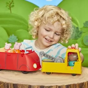 Hasbro Prasátko Peppa Pig a tažný vůz Dědy Psa / od 3 let