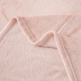 Spod Igły i Nitki Přehoz na postel z mikrovlákna 130x170 Solo powder pink