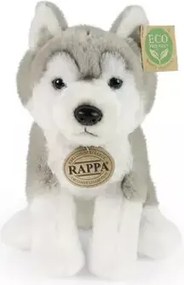 RAPPA Plyšový pes husky sedící 23 cm / SOFT COLLECTION  / od 0 let