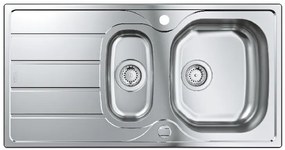 Grohe Dřezy - Dřez K200, 965x500 mm, kartáčovaná nerez 31564SD1