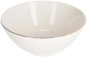 OnaDnes -20% Bílá porcelánová miska Kave Home Taisia 24,5 cm