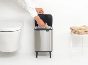 Brabantia BO HI odpadkový koš 7L matná ocel otiskuvzdorná