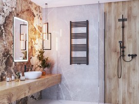 Erga Simple, topné těleso 1200x600 mm, 560 W, černá, ERG-LAV-SIMP-12060-BK