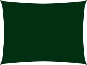 vidaXL Stínící plachta oxfordská látka obdélníková 5 x 7 m [135165] Barva: Tmavě zelená