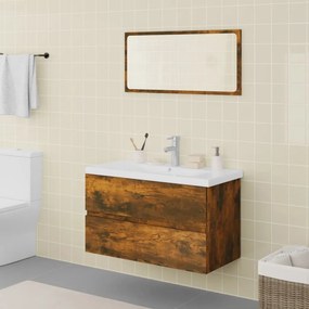 Koupelnová sestava kouřový dub kompozitní dřevo 3120351