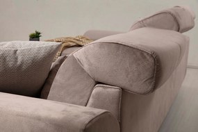 Atelier del Sofa Rohová sedací souprava Frido Corner Left (Chl+3R) - Beige, Béžová