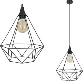 Originální závěsná lampa Loft Retro Edison 1x60W