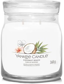 Yankee Candle – Signature svíčka Coconut Beach (Kokosová pláž) Velikost: střední 368 g