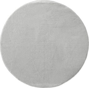 My Flair, Kusový koberec Wooly Dreamscape naturweiß kruh, 100x100 (průměr) kruh, bílá, chodba / předsíň