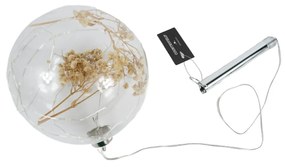 Světelná LED dekorační koule TANIA 13 cm