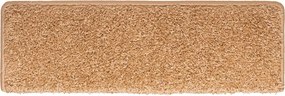 Schodové rohože 30 ks 65 x 21 x 4 cm béžové s obdélníkovým okrajem 3365827